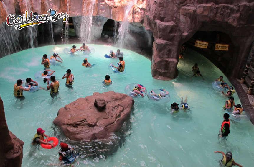 Caribbean Bay | Water rides | Hot Springs | Water Park | South Korea