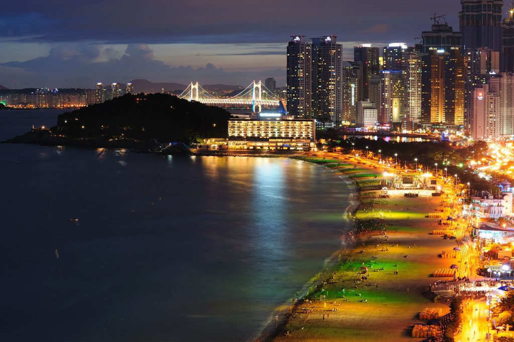 Haeundae | Praia | Busan | Coreia do Sul | Atividade Diversificada