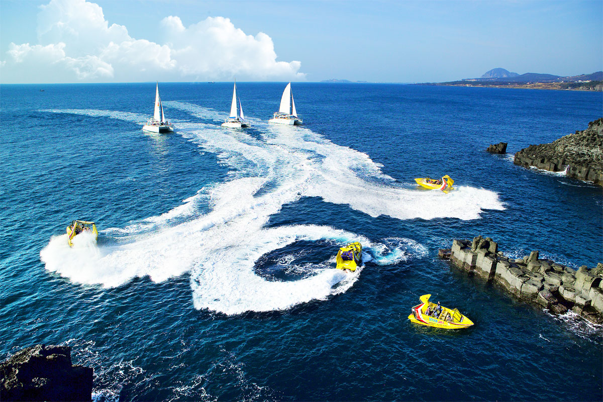 Jeju Jet Boat Ride (15 min course)
