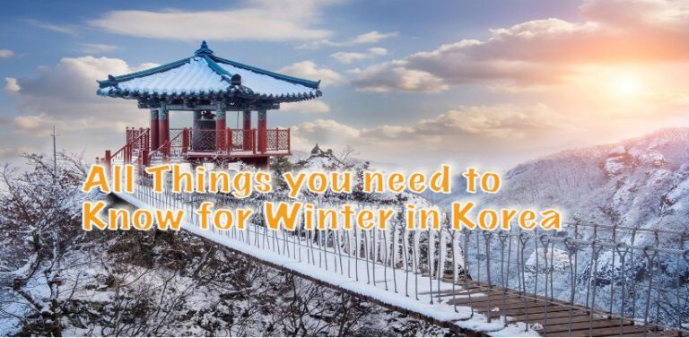 All things you need to know for winter in Korea - Etourism Korea DMC