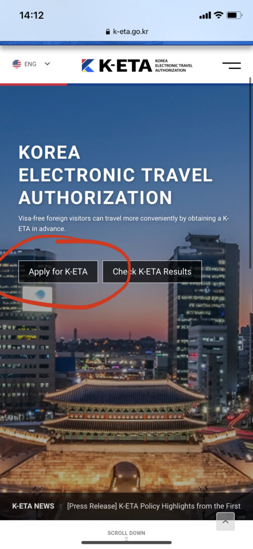 How to make a K-ETA travel authorization for tourists coming to Korea ...