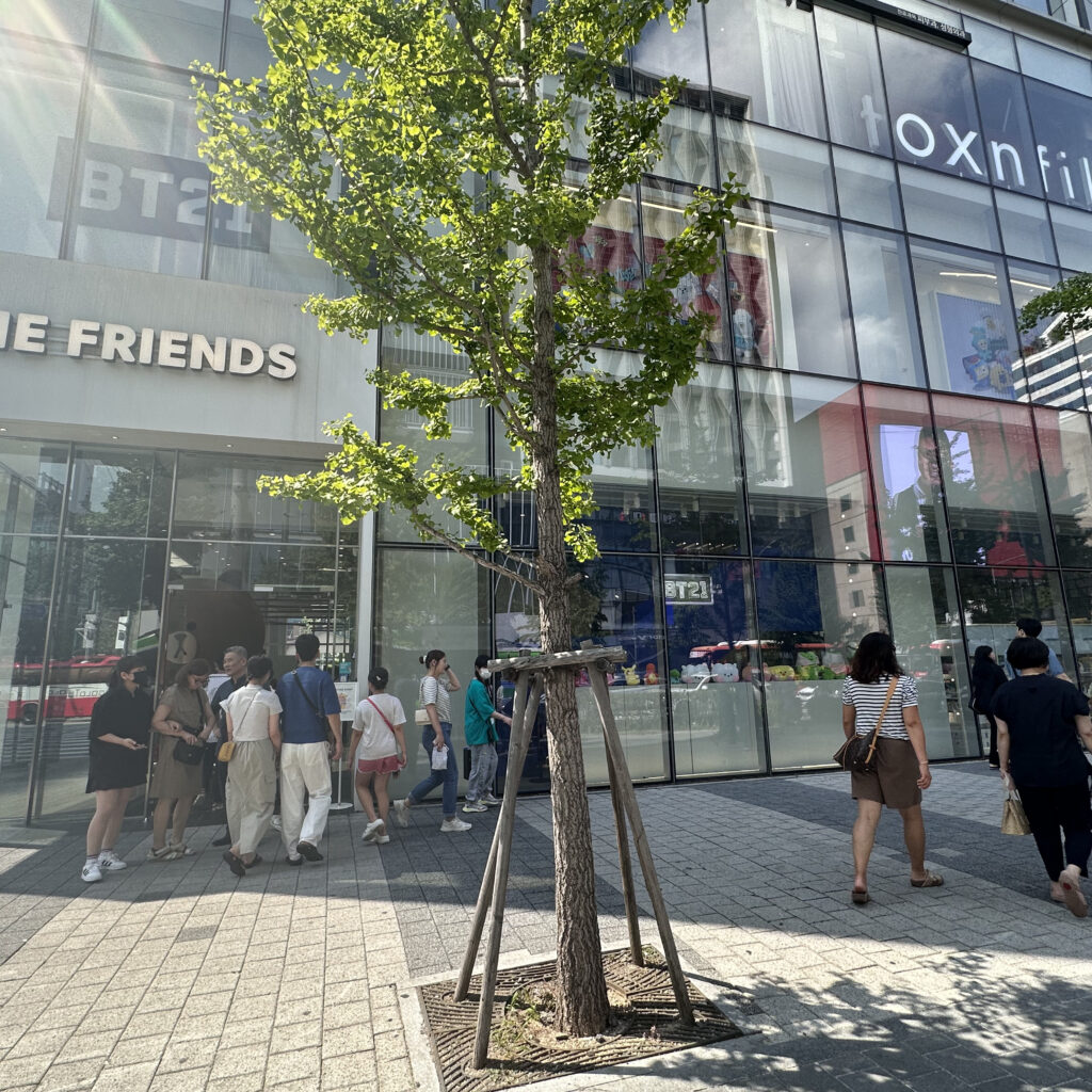 LINE Friends in Hongdae - Etourism Korea DMC