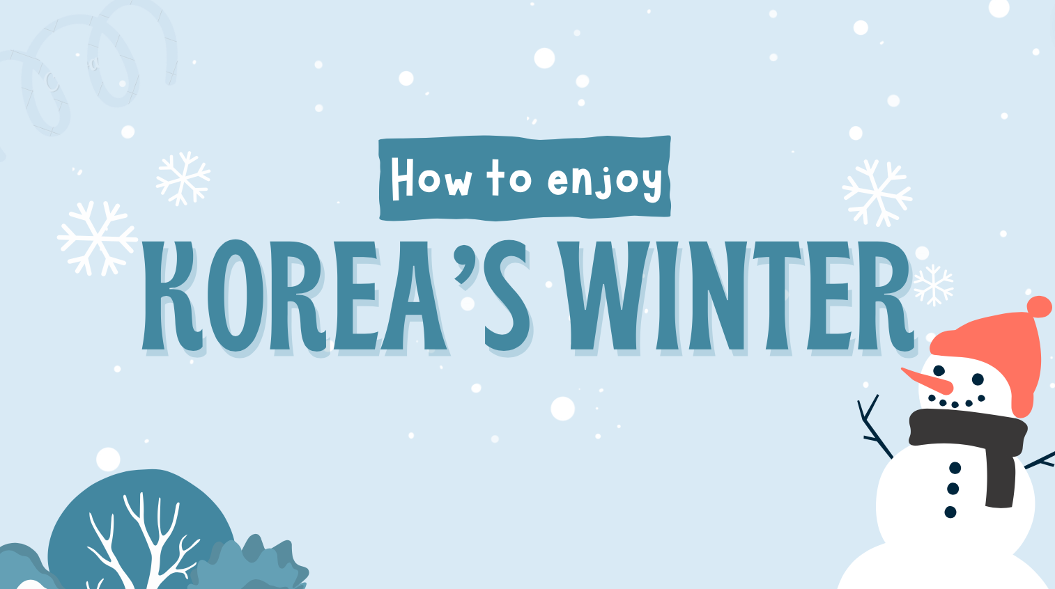 How to enjoy Korea’s winter? - Etourism Korea DMC