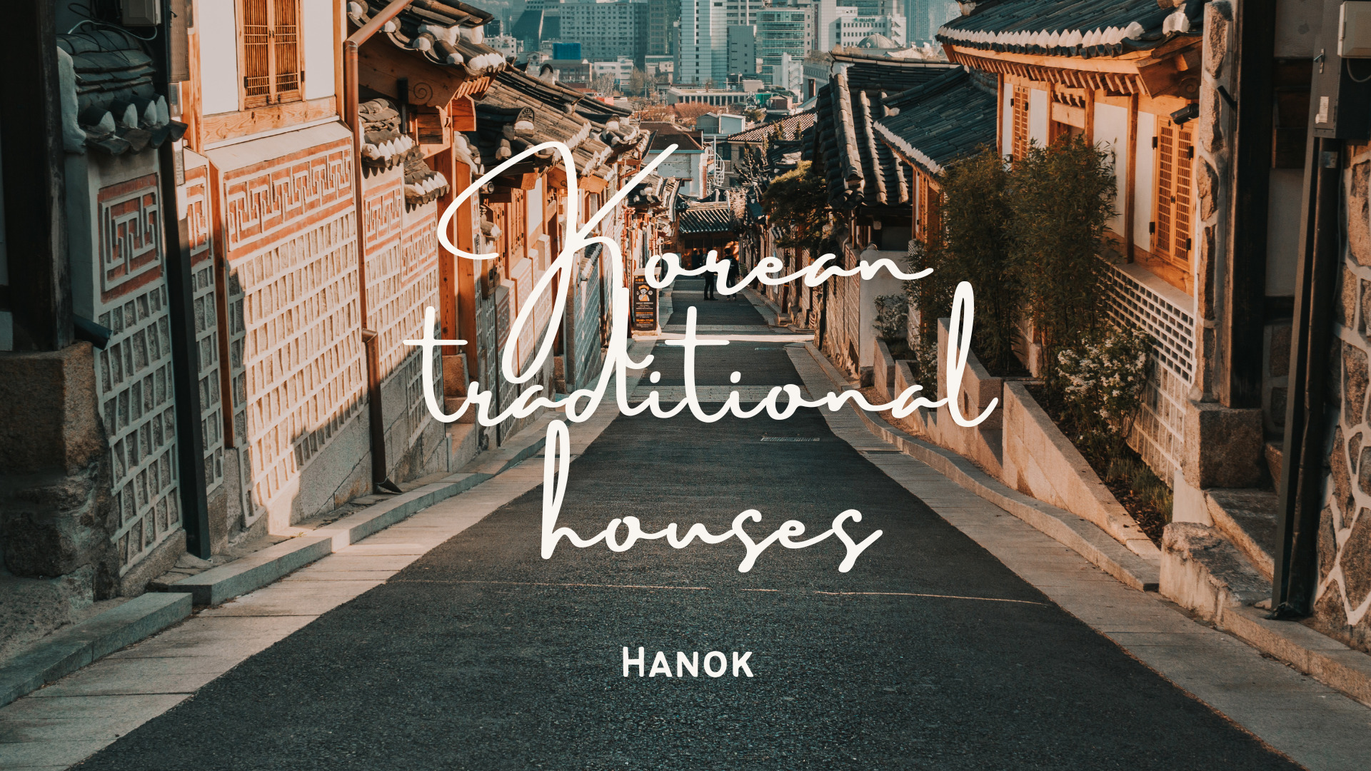 Traditional korean houses: Hanok 한옥 - Etourism Korea DMC